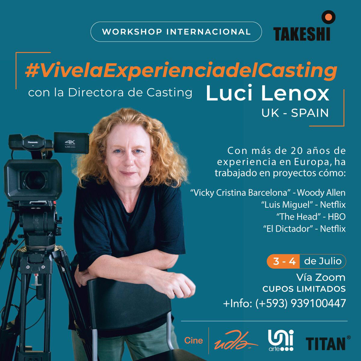 El casting en tiempos de pandemia | Taller internacional con Luci Lenox